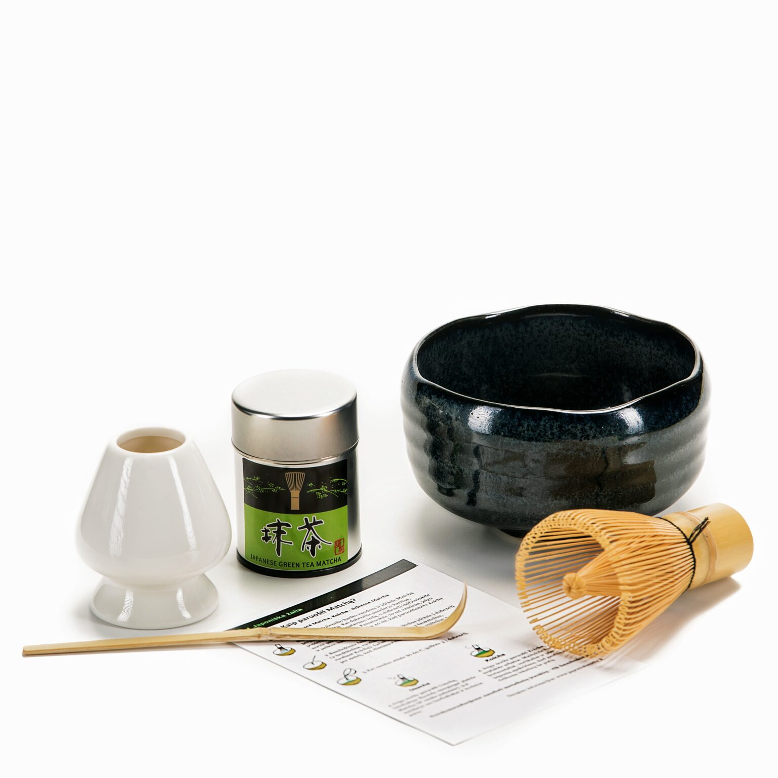 Matcha rinkinys KON IRO, arbatos ceremonijai | JaponiskaZalia.lt ...